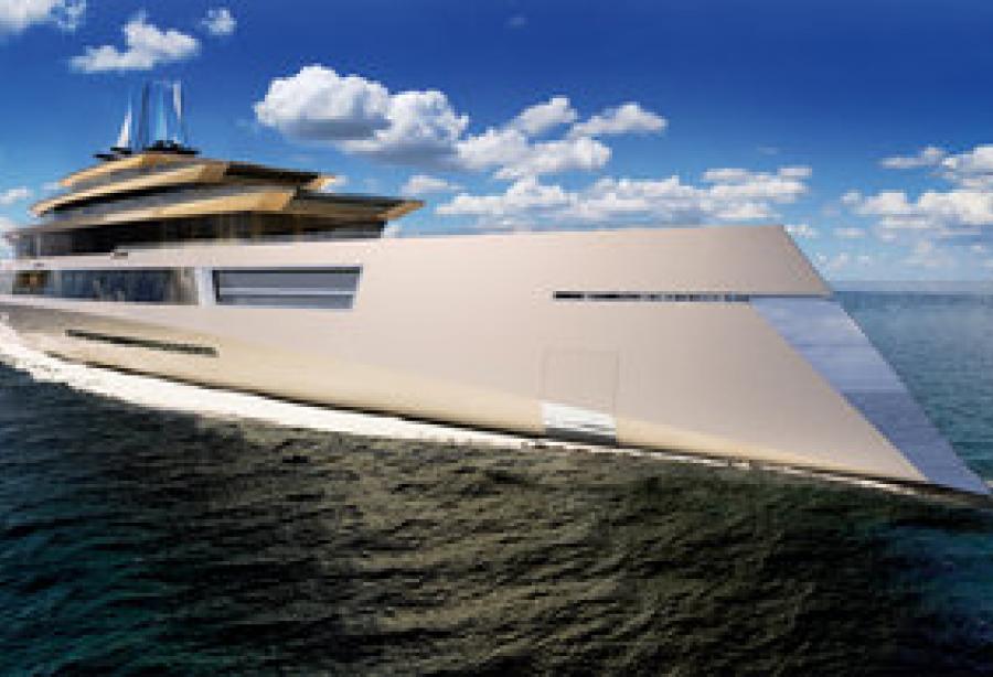 Sinot Design introduce the 180m Symmetry - Yacht Harbour