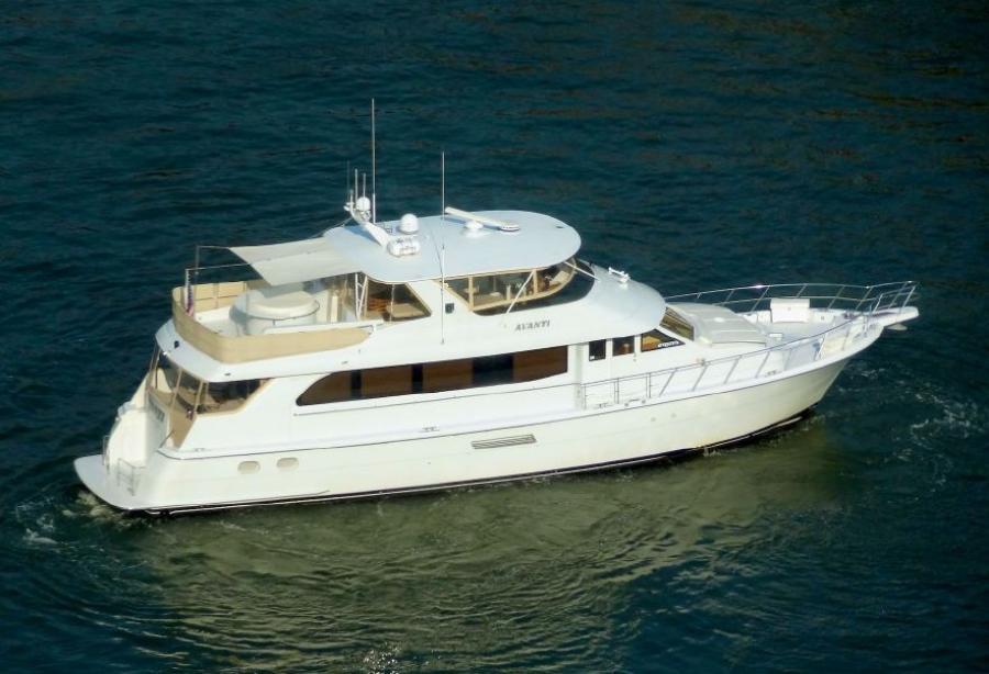 Motor yacht Avanti - Hatteras - Yacht Harbour