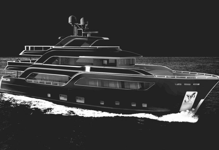 Motor yacht Acciaio 118 - Cantiere delle Marche - Yacht Harbour