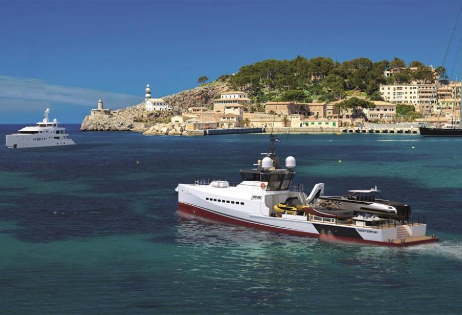 Motor yacht Yacht Support 4008 - Damen - Yacht Harbour