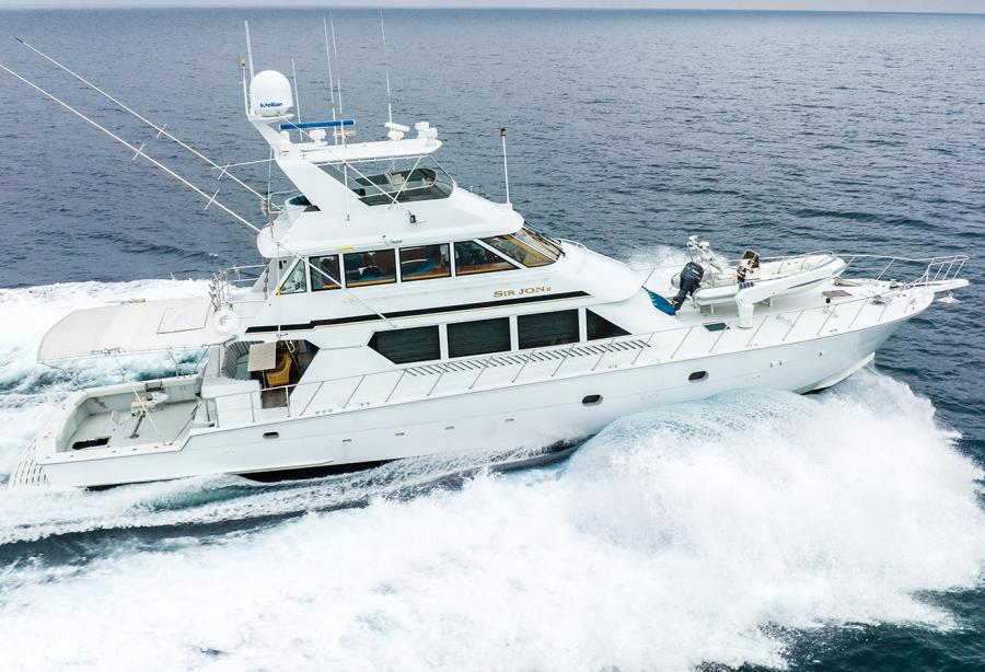 Motor yacht Sir Jon II - Hatteras - Yacht Harbour