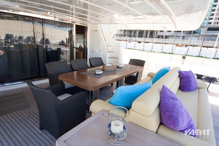 Motor yacht Aquaholic - Ferretti - Yacht Harbour