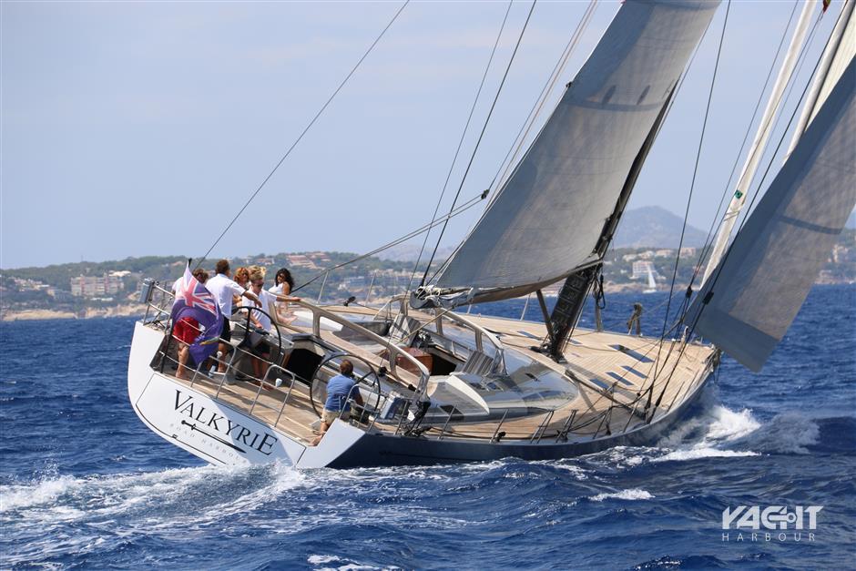 Sailing yacht Valkyrie - Nautor's Swan - Yacht Harbour