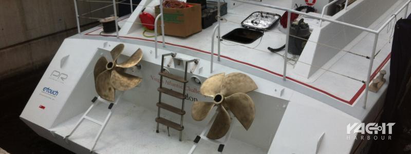 Motor yacht Virgin Atlantic Challenger 2 - Brookes - Yacht Harbour