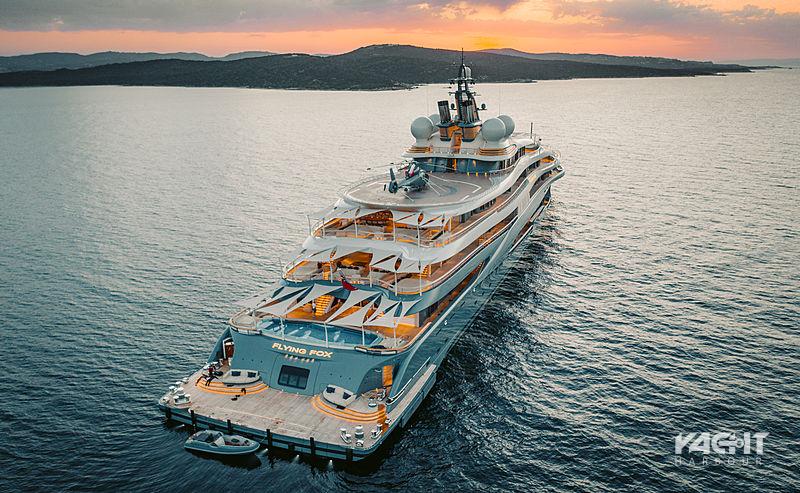 Motor yacht Flying Fox - Lurssen - Yacht Harbour