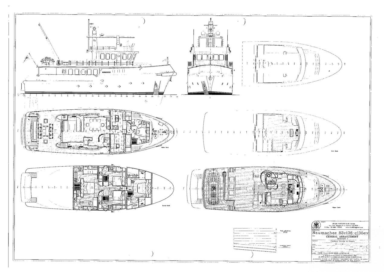 Motor yacht Cormar - Cantiere Navali Di Pesaro - Yacht Harbour