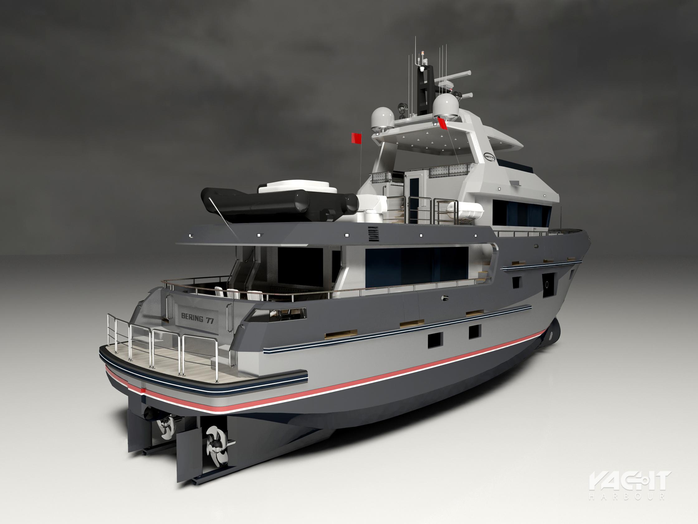 Motor yacht Bering 77 - Bering Yachts - Yacht Harbour