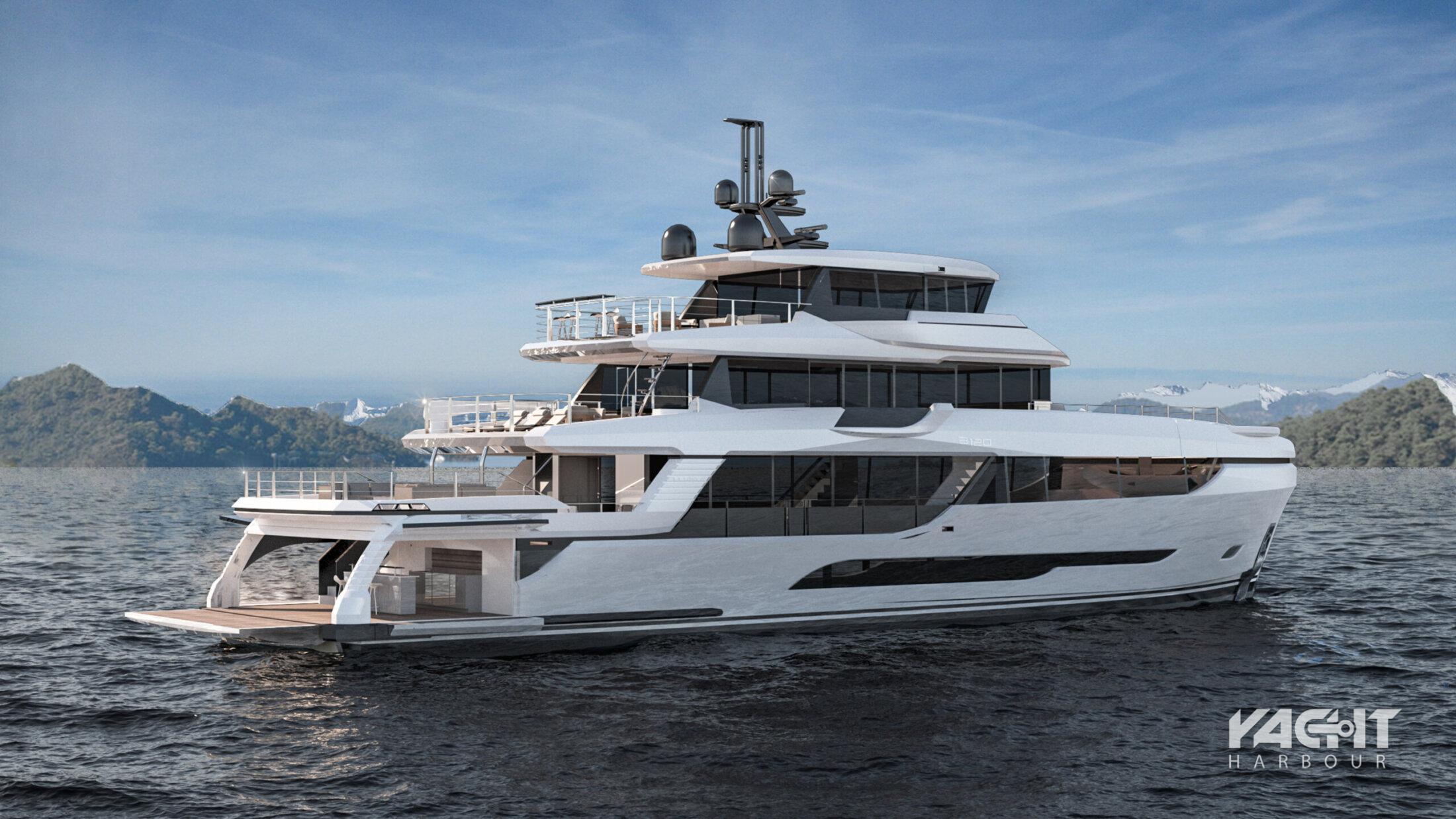 Motor yacht Bering 120 - Bering Yachts - Yacht Harbour